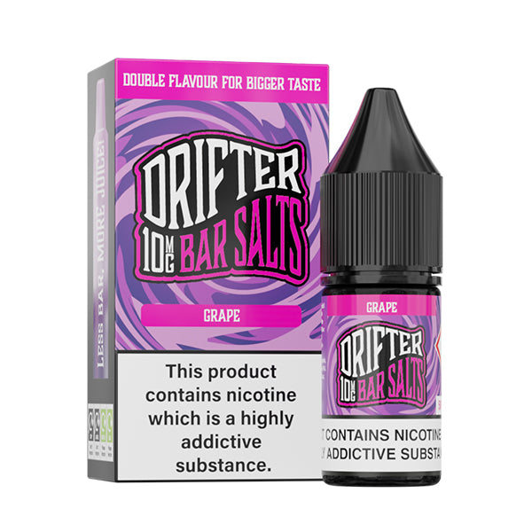 Drifter Bar Salts Grape Nic Salt E-Liquid | 5 For £10 – Escobar Vape Shop