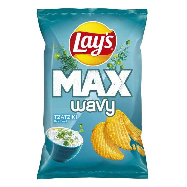 Lays Max Tzatziki Crisps Polish Import Next Day Delivery – Escobar Vape ...