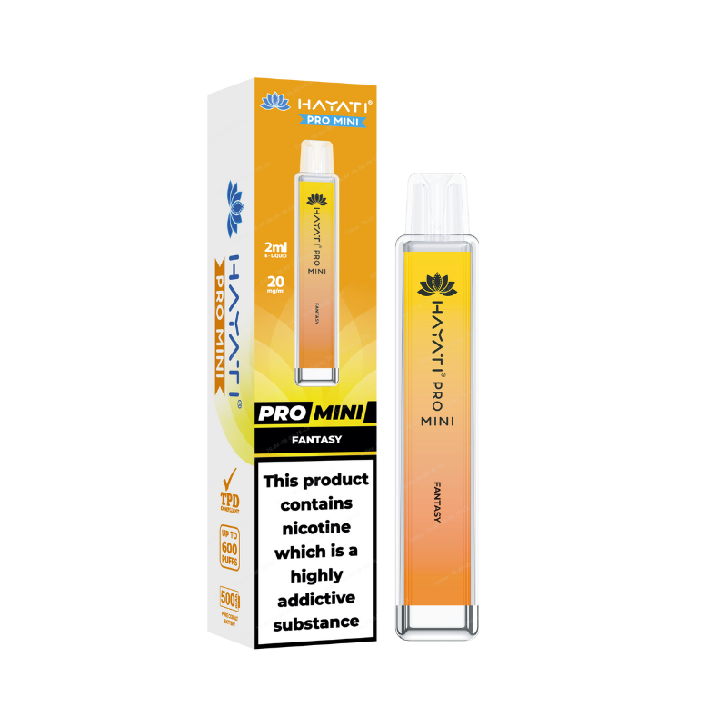 Hayati Pro Mini Fantasy Disposable Vape – Escobar Vape Shop